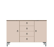 Комод KOM2D4S Сімпл макадамія ВМК (БРВ) купити у Києві, Дніпрі: ціна, відгуки, фото ...